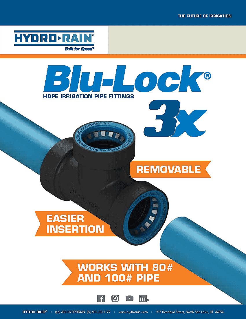 1" Blu-Lock fittings - Husqvarna Water