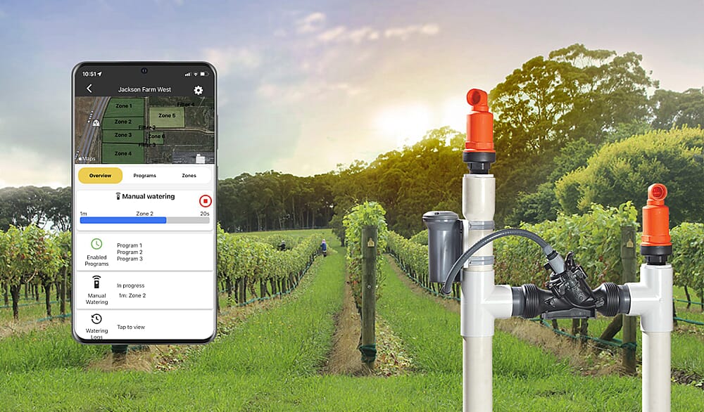 Hydro-Rain Introduces the Control and Monitoring System - Husqvarna Water